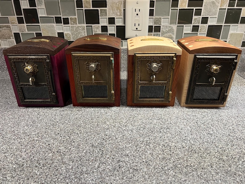 Custom Handmade Post Office Mailbox Banks - Etsy