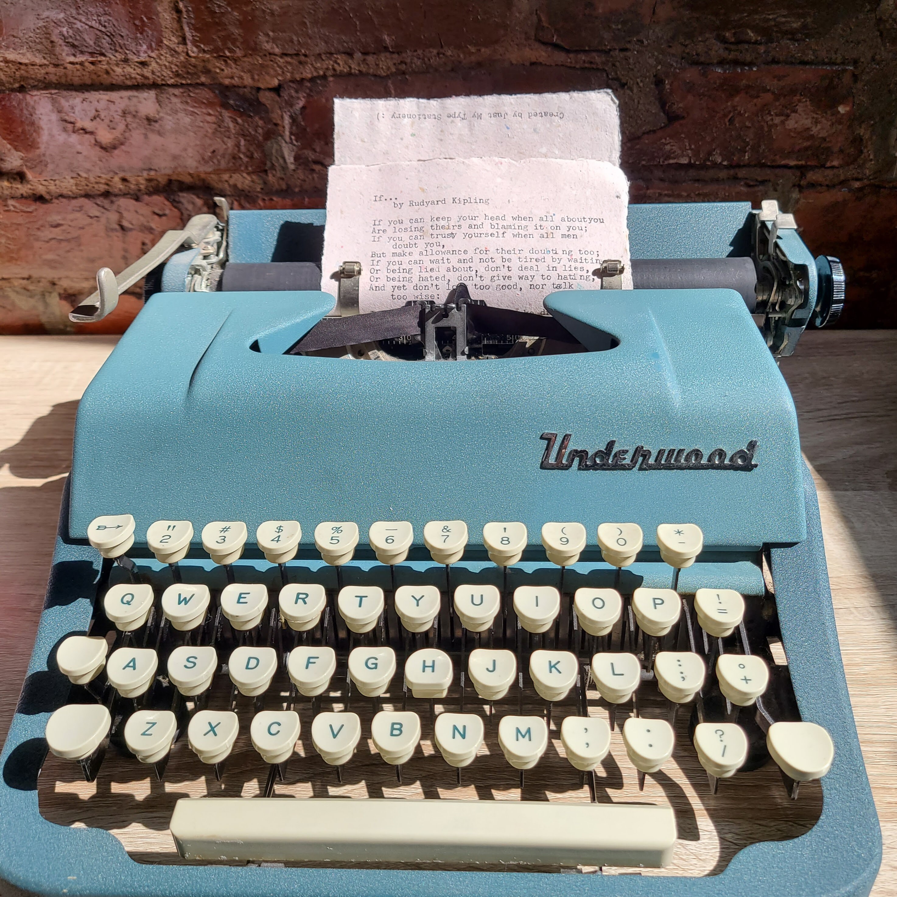 Handmade Paper Custom Typewritten Note / Letter - Etsy