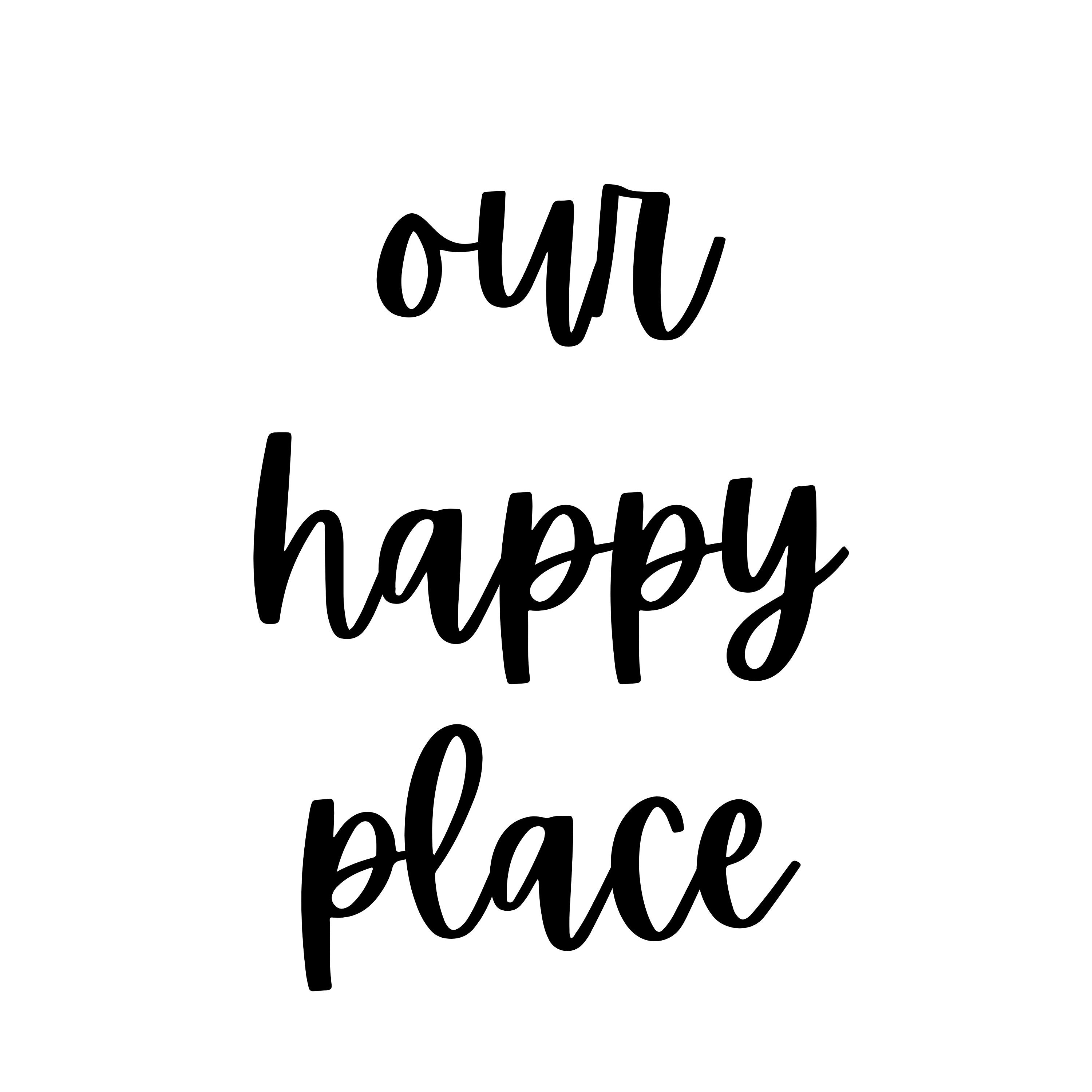 Printable Home Quotes set of 5, for Living Room, Kitchen, Bedroom ...