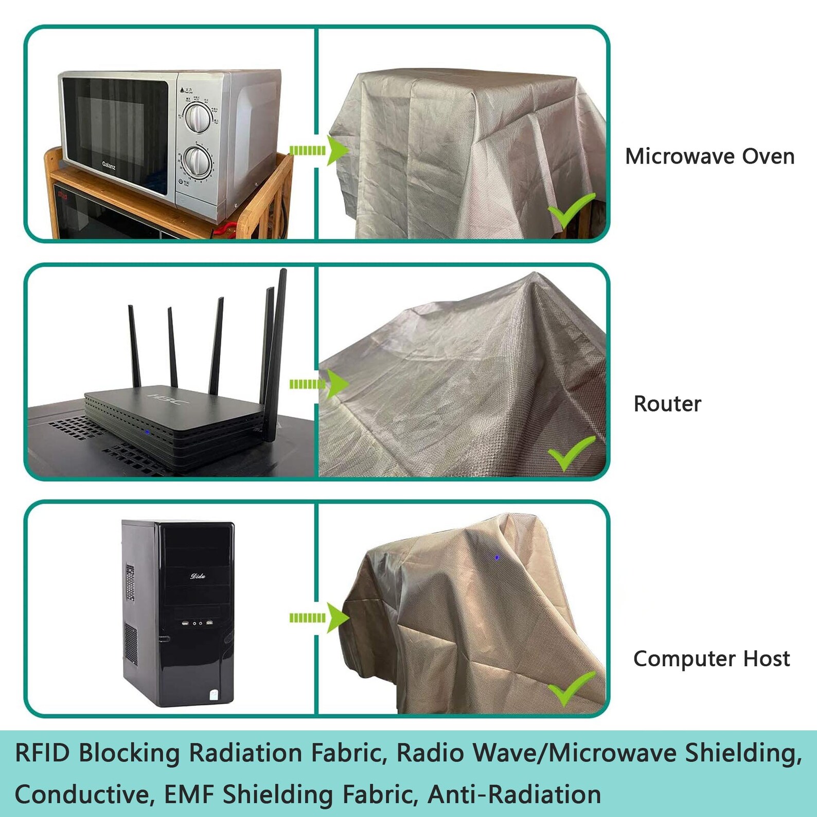 Radiation Protection Radiation Electromagnetic Block Signal Conductive ...