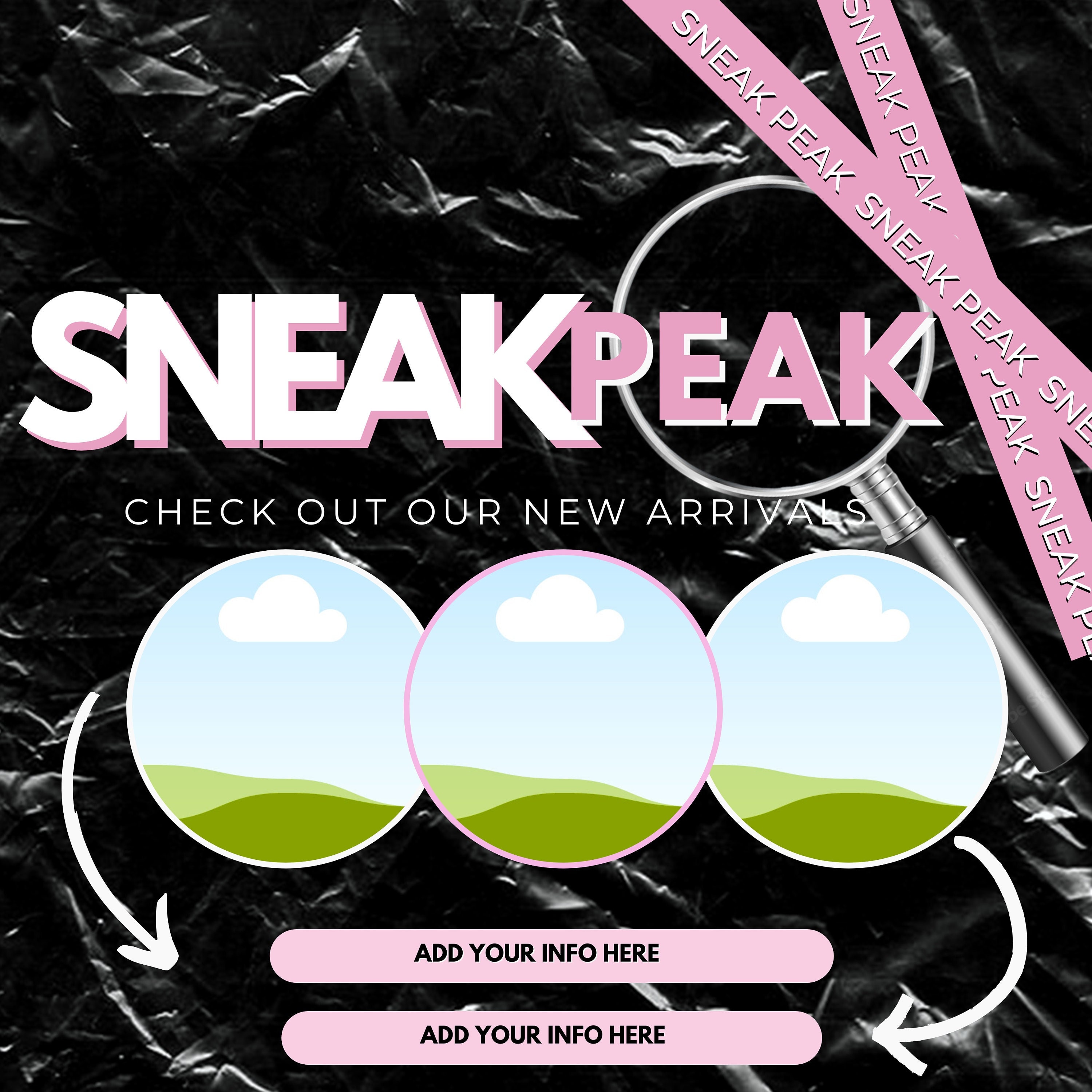 DIY Sneak Peak Diy Hair Pricelist Flyer Pink Hair Flyer Flyer Templates ...