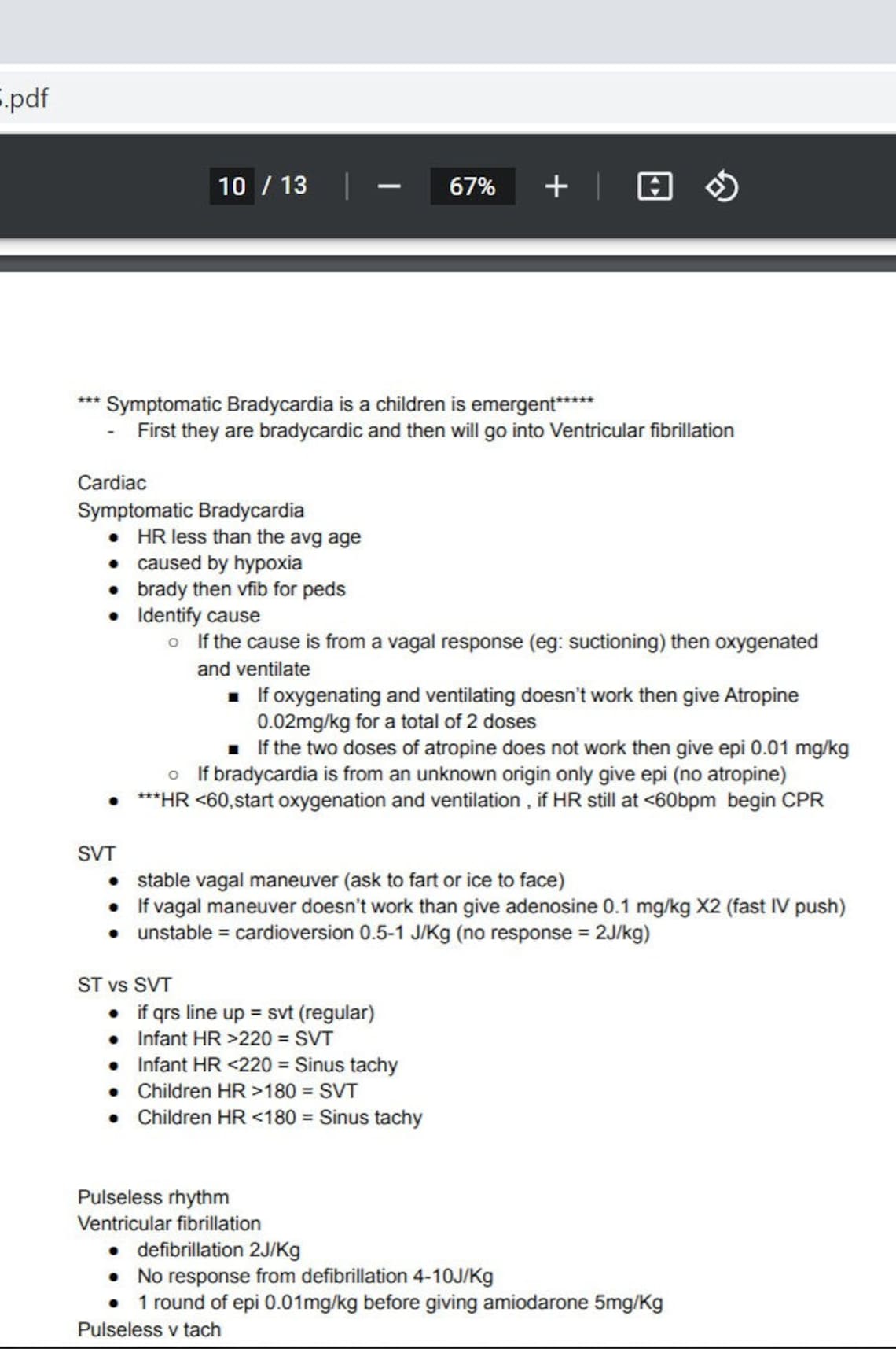 PALS - Pediatric Advanced Life Support (AHA) - Etsy