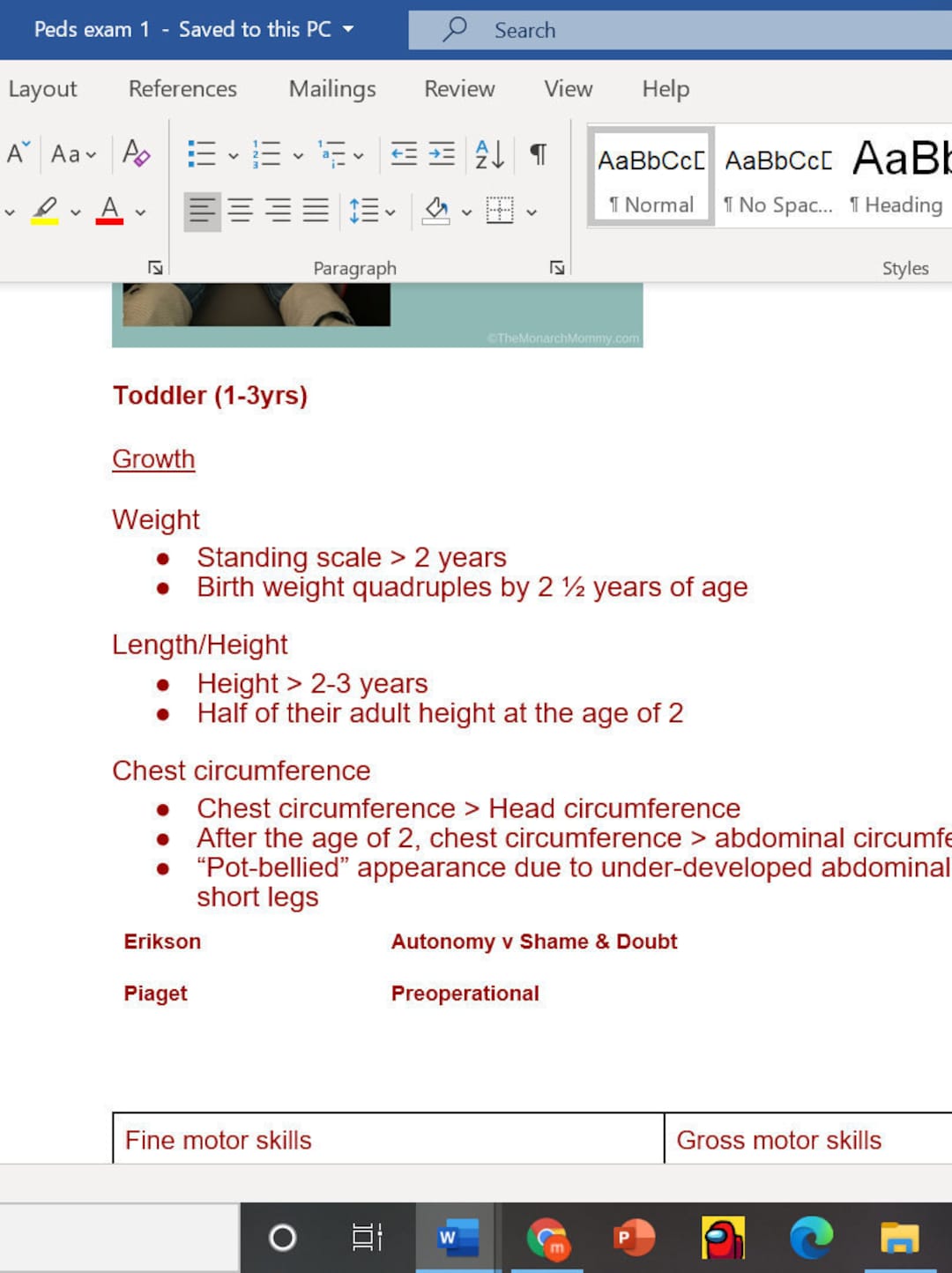 5 Document PEDS Study Guides - Etsy