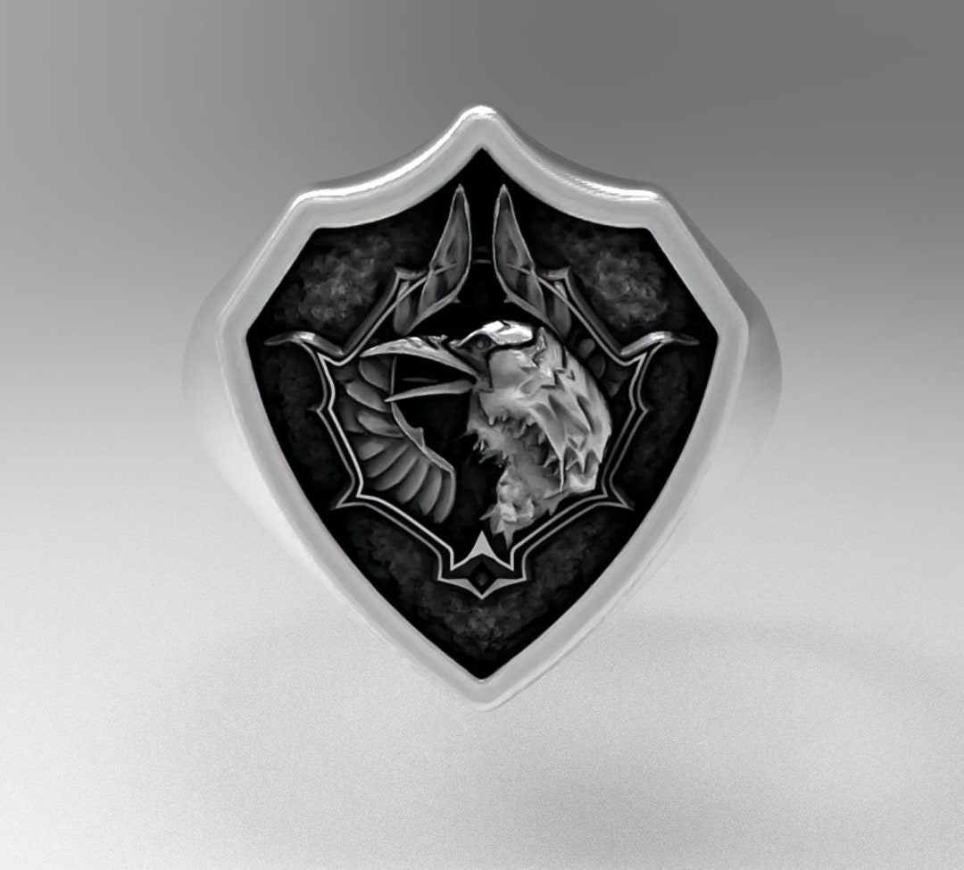 Raven Ring is Very Stylish and Perfect for Everyday Wear. the Ring is ...