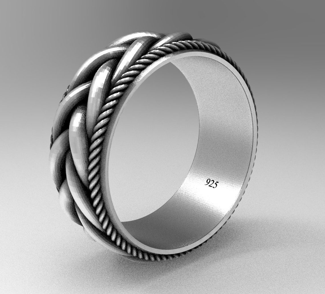 Celtic Knot Ring Celtic Eternity Ringceltic Braided Knot - Etsy