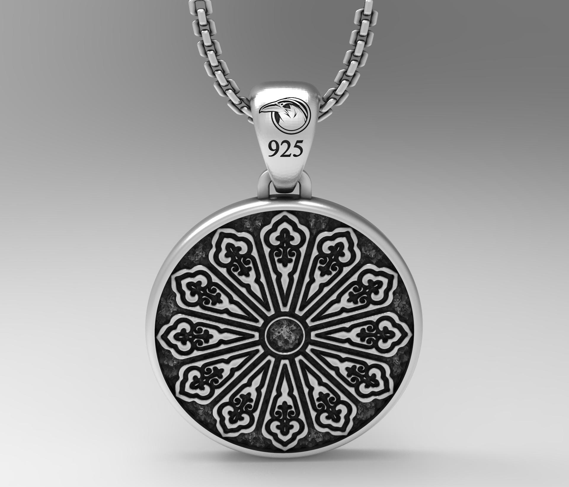 Vegvisir Wayfinder Pendant - Norse Viking Compass Necklace - Ancient ...
