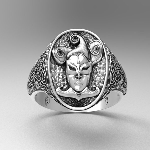 Venice Mask Ring - Etsy