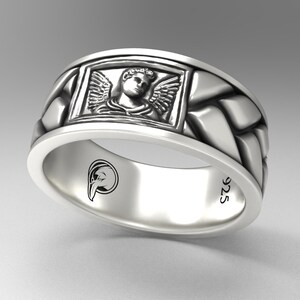 Seraph Band Ring,seraphim Figures Hagia Sophia,seraphim Figures Ring ...