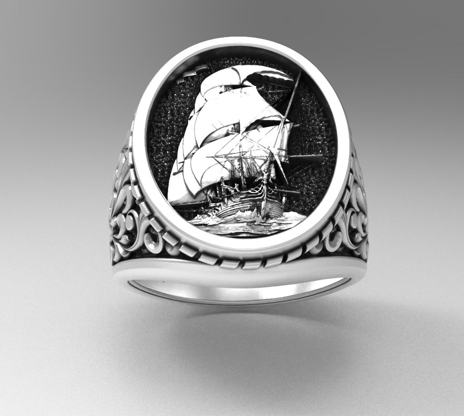 Sailor's Ringsailing Ship Ringship Theme Ringa Stylish - Etsy