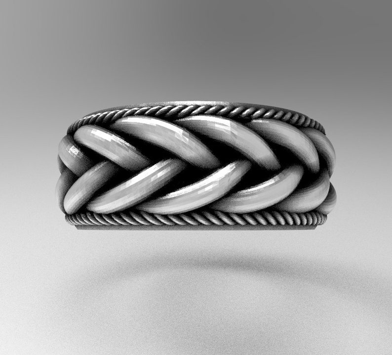 Celtic Knot Ring Celtic Eternity Ringceltic Braided Knot - Etsy