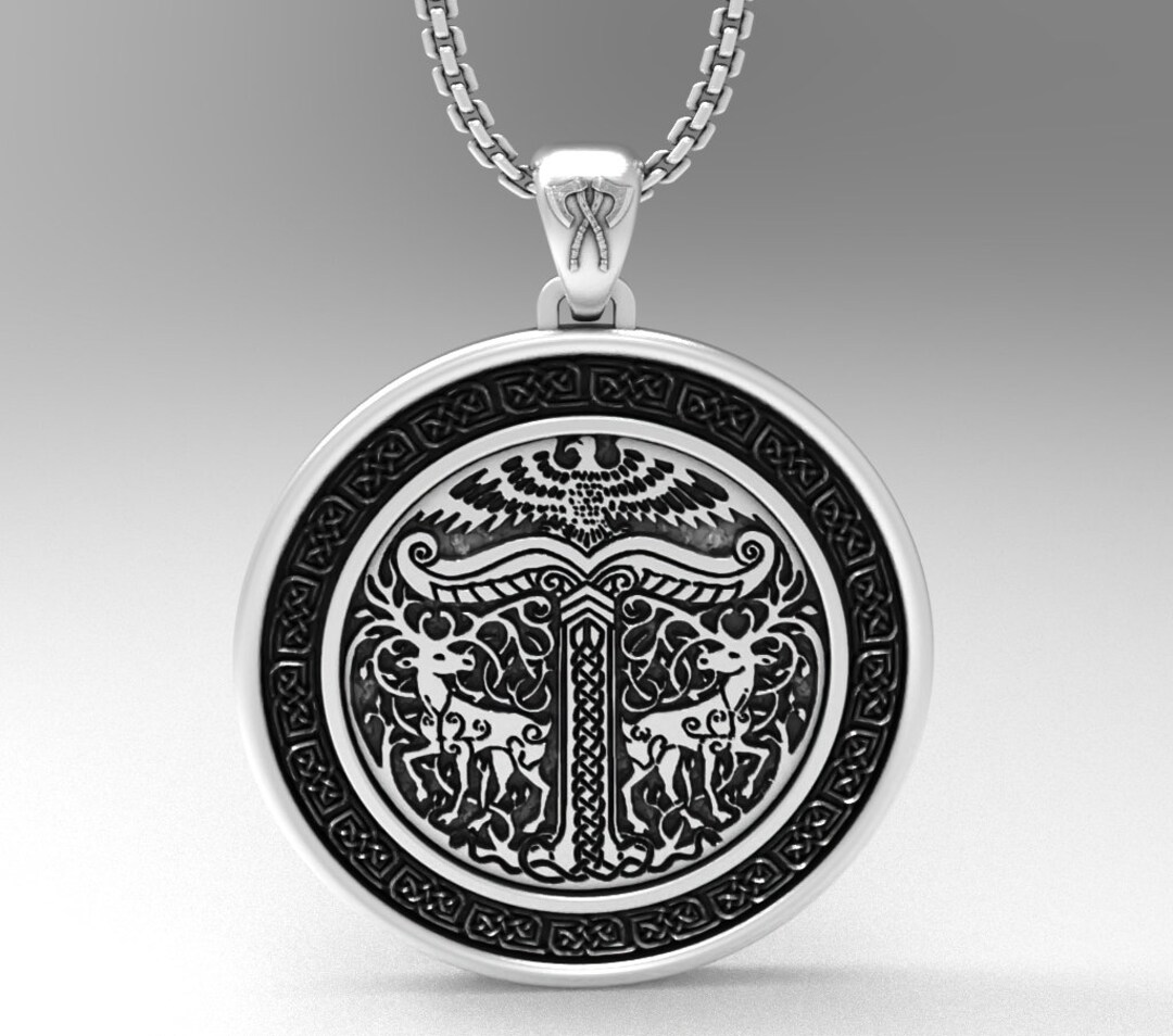Irminsul Necklace,norse Necklace,blood Eagle Necklace,viking Amulet ...