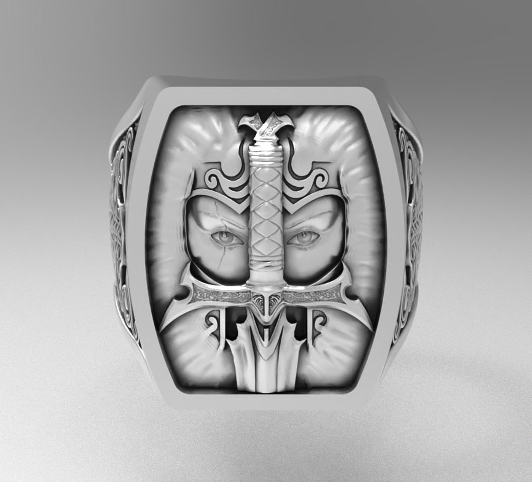 Viking Ring Vıkıngs Mythology ,women Hero Lagertha Warrior, Sterling ...