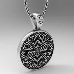 Vegvisir Wayfinder Pendant - Norse Viking Compass Necklace - Ancient ...