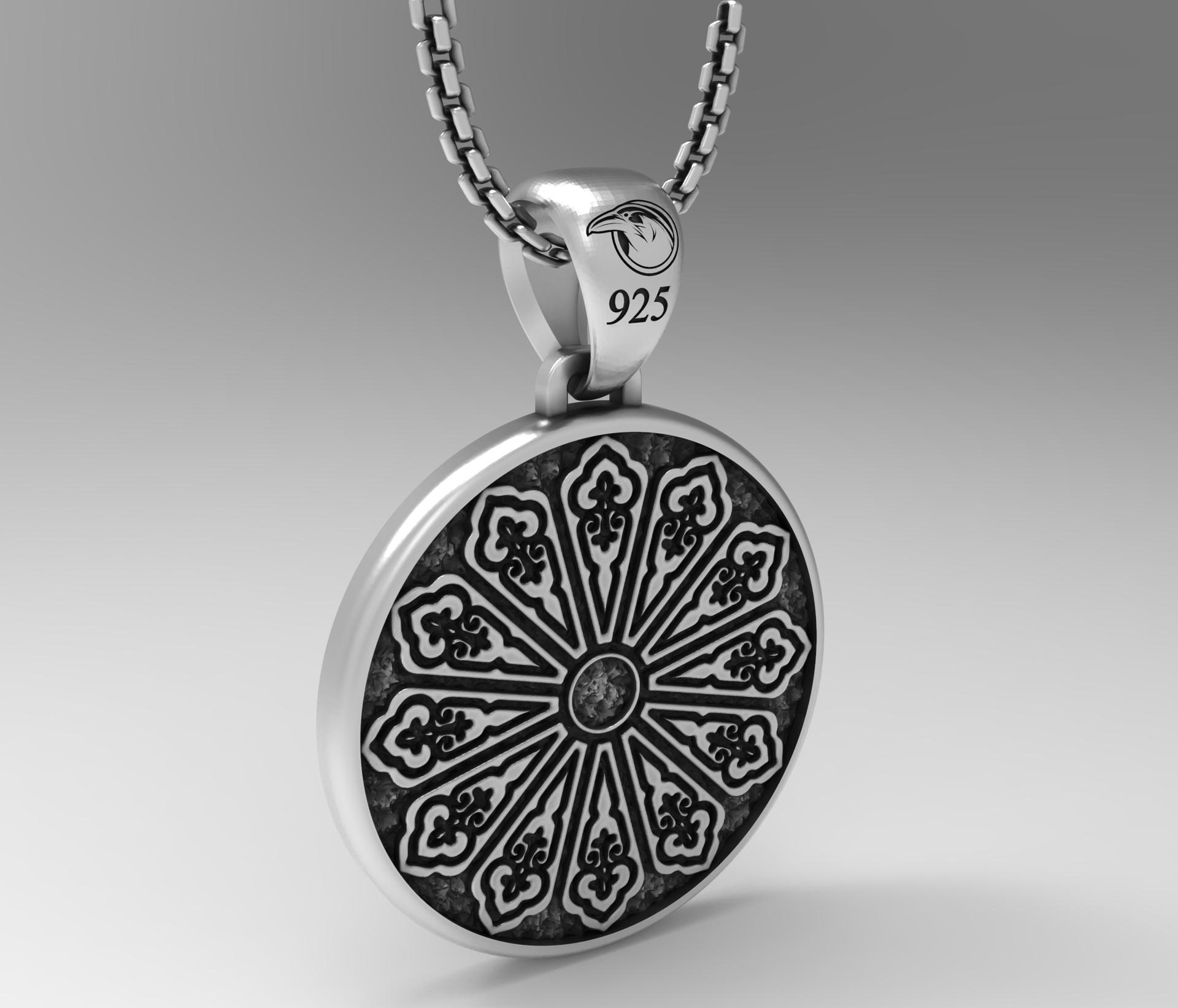 Vegvisir Wayfinder Pendant - Norse Viking Compass Necklace - Ancient ...