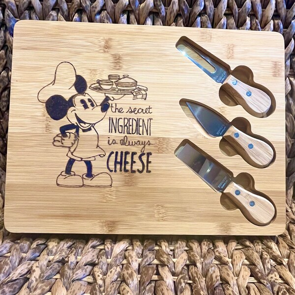 Mickey Mouse Charcuterie Board - Etsy