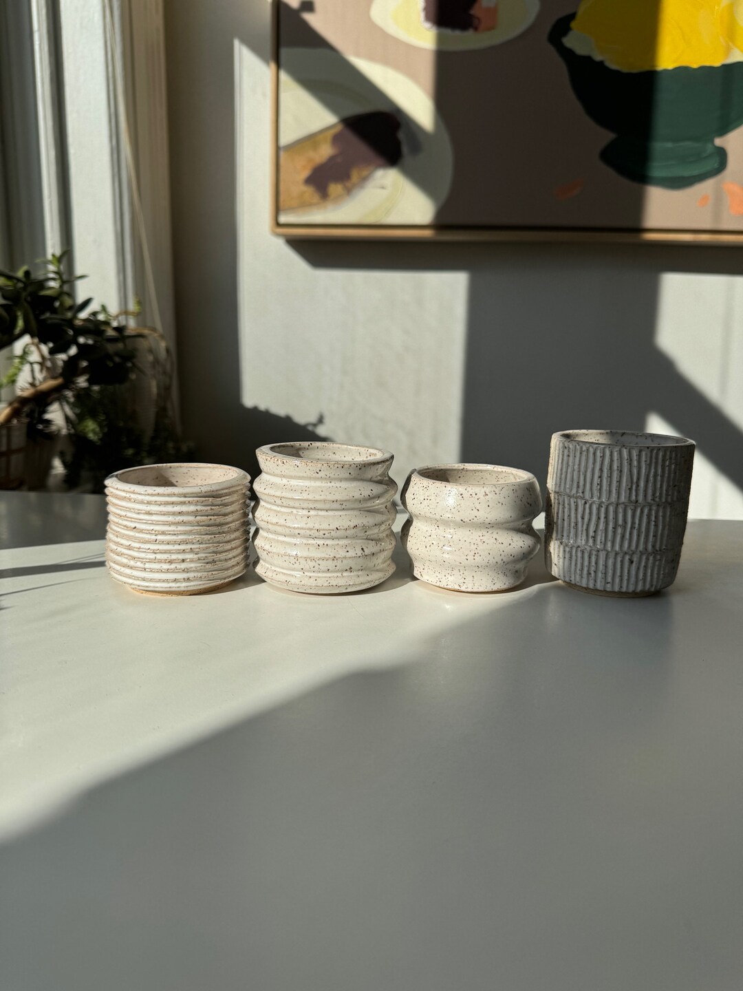 Modular Stacking Sculpture Cups - Etsy