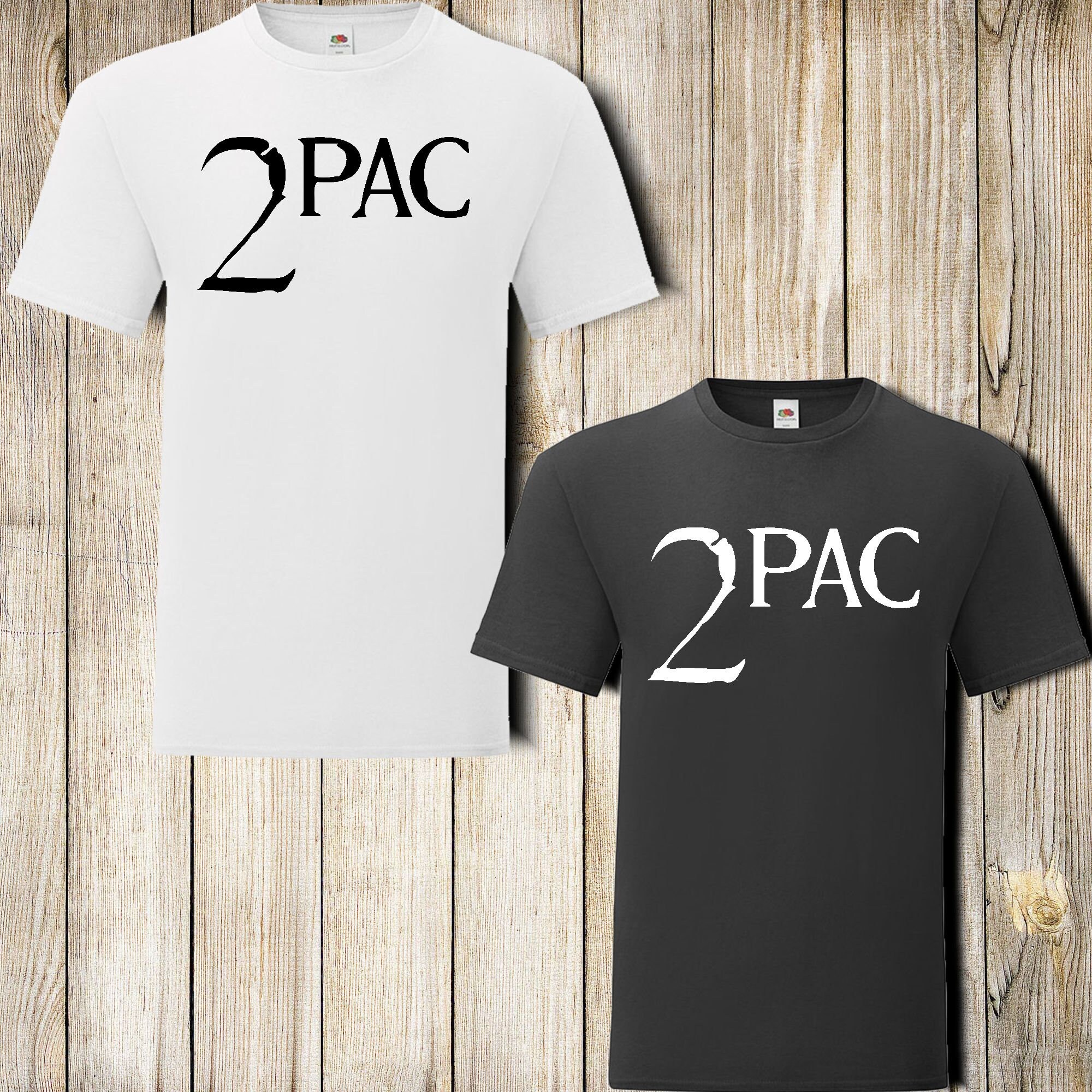 2pac T-shirt 2pac Logo Men's shirt 2pac Tupac Shakur | Etsy