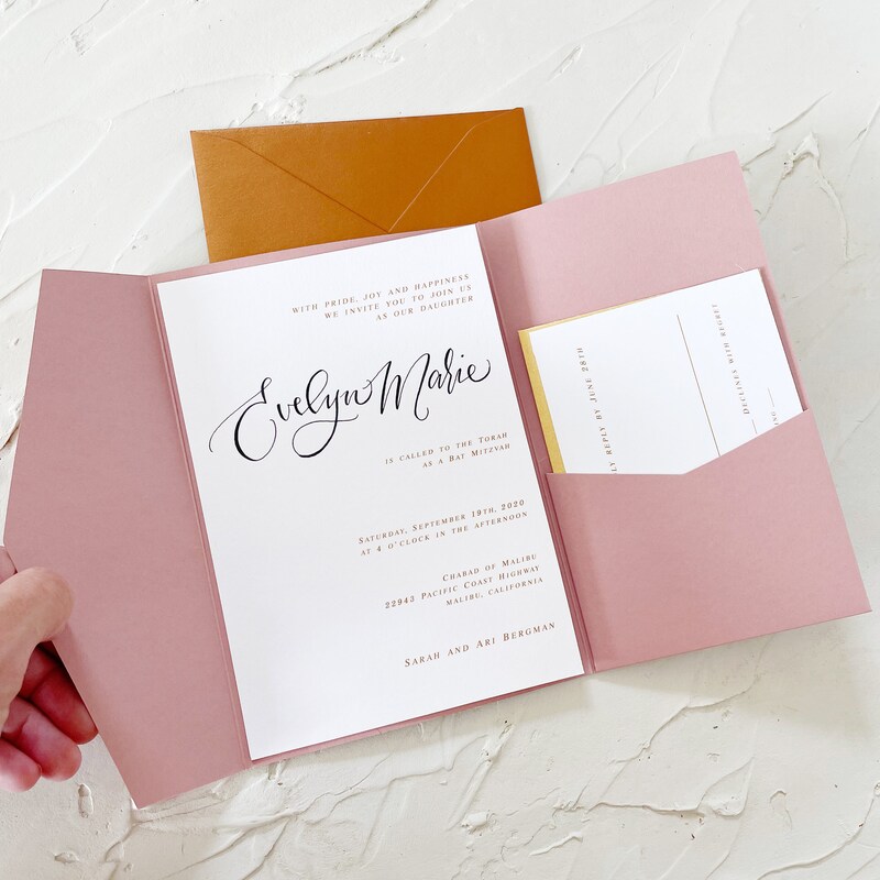 Pocket Invite - Etsy