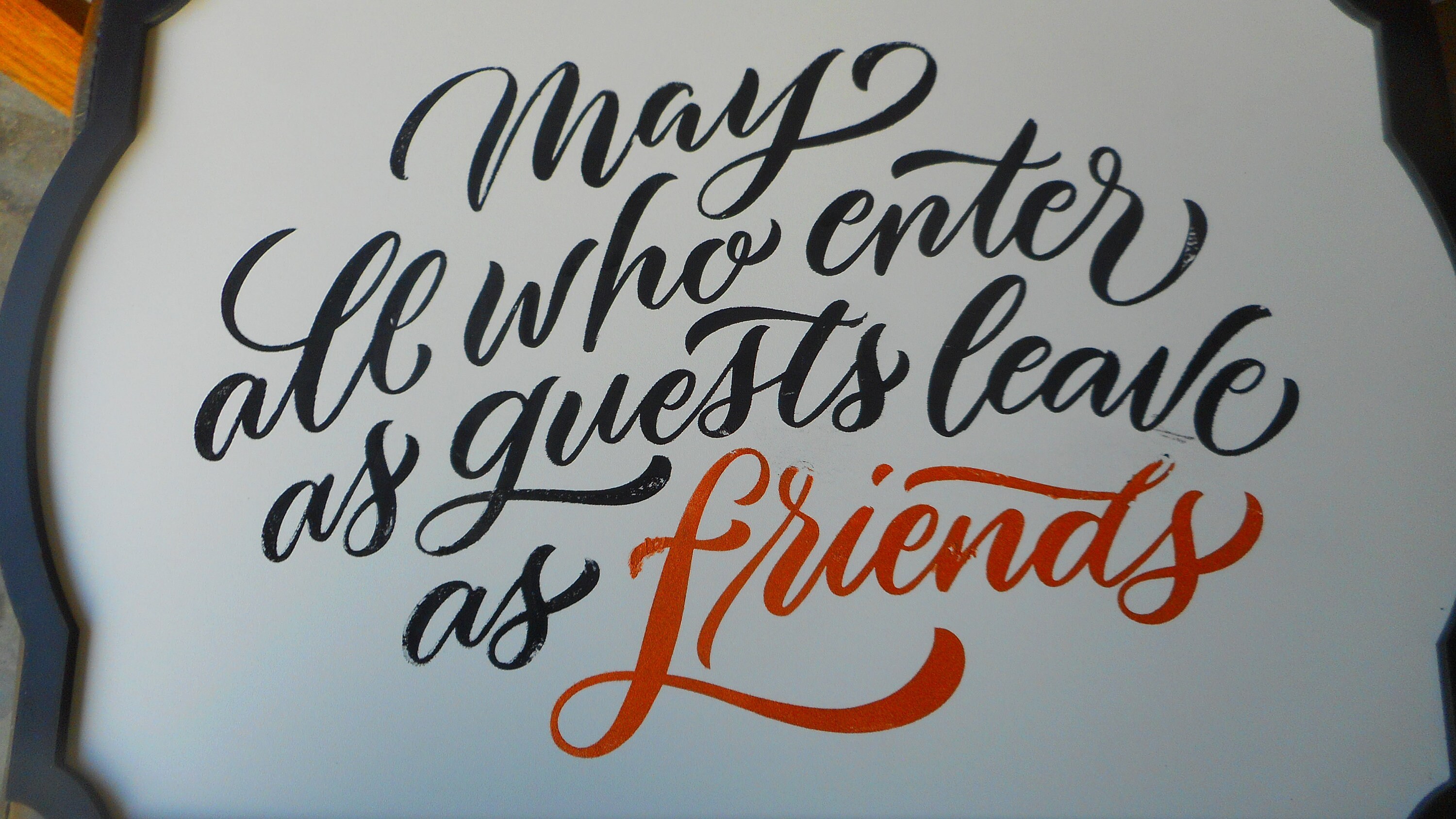 May All Who Enter as Guests, Sign - Etsy