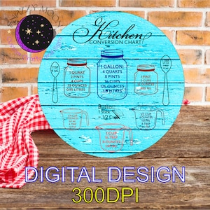 Kitchen Conversion Chart Round Cutting Board Design Glass Cutting Board ...