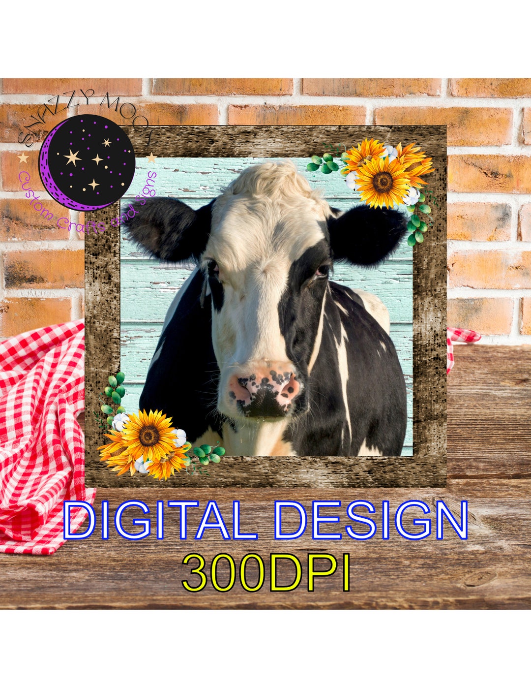 Black and White Jersey Cow Cutting Board Design - Glass Cutting Board ...