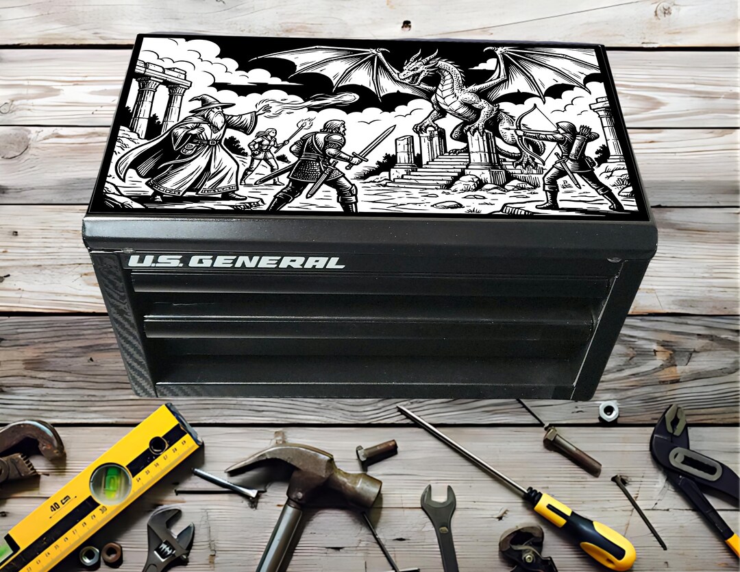 Dungeons & Dragons Toolbox Laser Engraving Files | US General, Kobalt ...