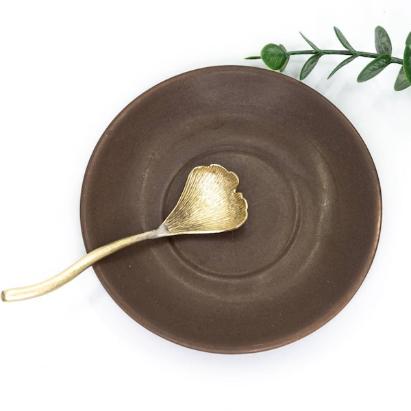 Brass Salt Spoon - Etsy