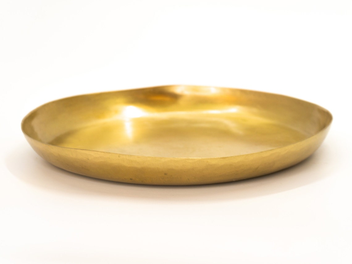 Brass Tray Serving Copper Tray Coffee Table Tray | Etsy