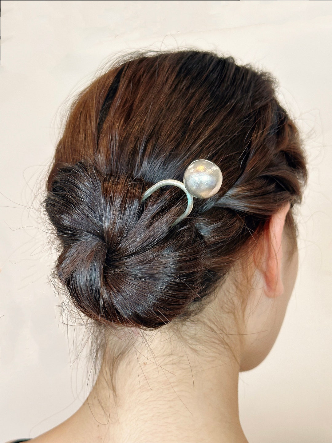 Silverplated Moon Hair Pin | Hair Accessories | Bridal Hair Piece ...