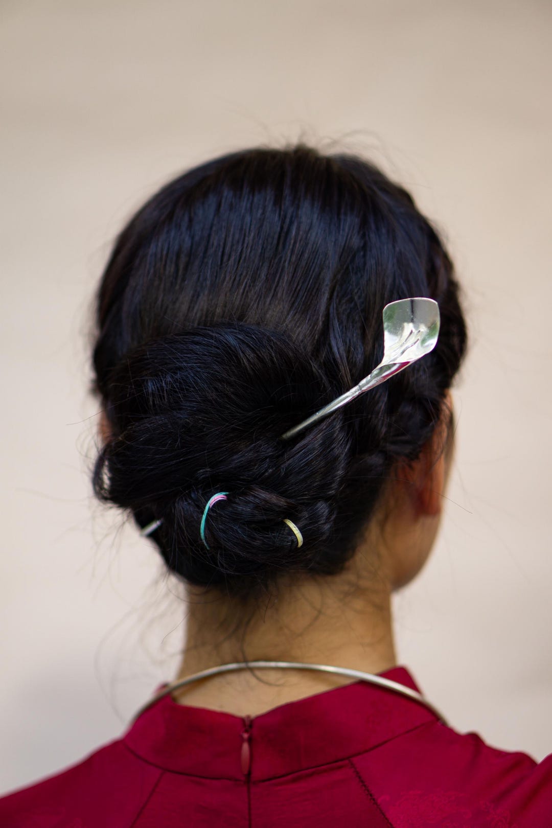 Silverplated Calla Lily Hair Pin: Handcrafted Brass Wedding Hair ...