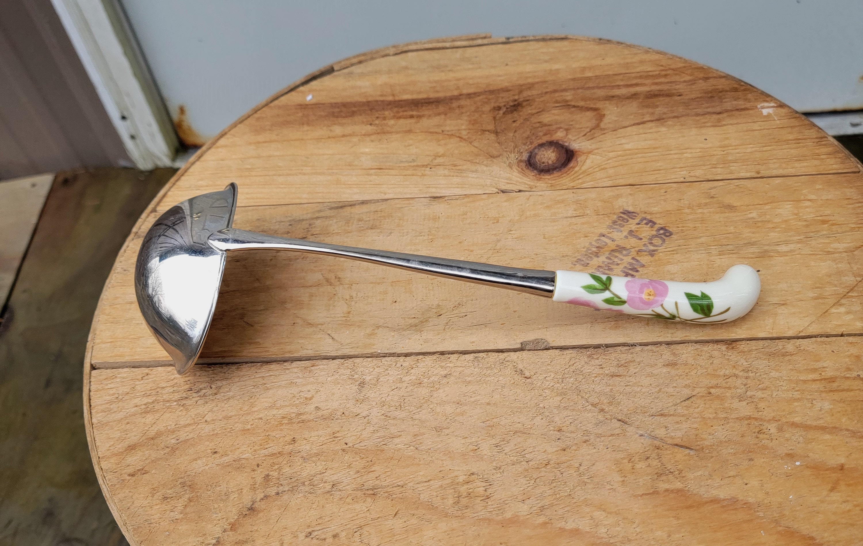 Franciscan Desert Rose Soup Tureen With Ladle. It Measures Handle to ...