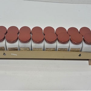 Tipp City Griffiths Spice Rack With 16 Spice Jars - Etsy