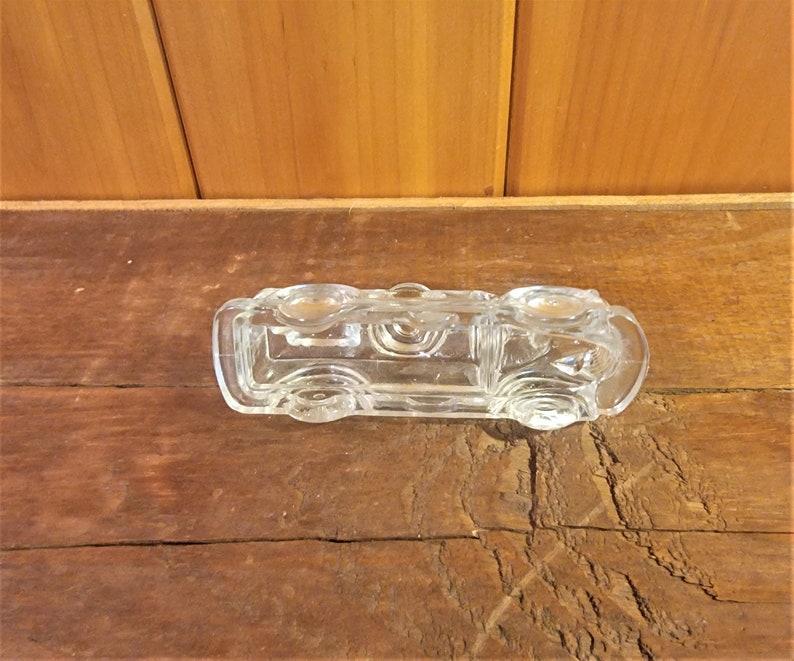 Vintage Clear Glass Car Candy Container. 5l - Etsy