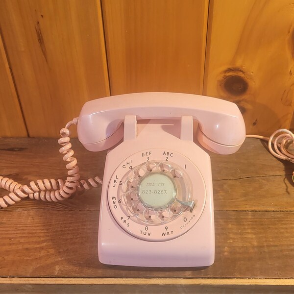 Pink Telephone - Etsy