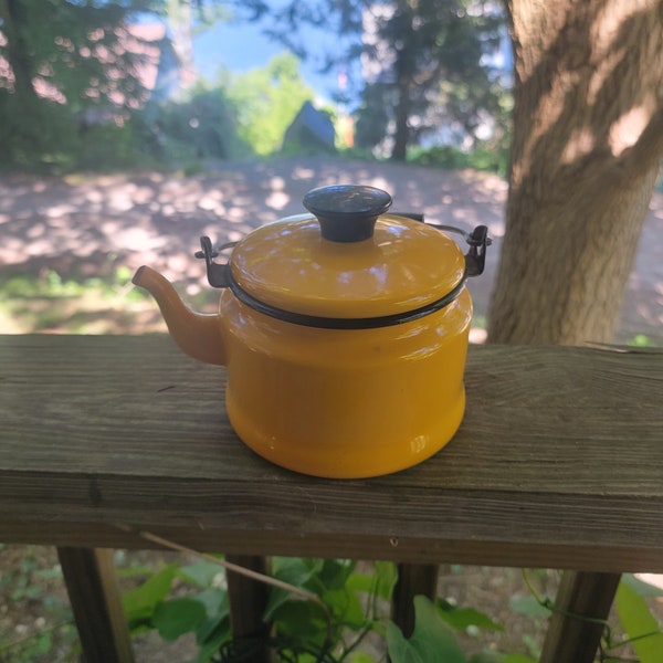 Enamel Tea Pot - Etsy