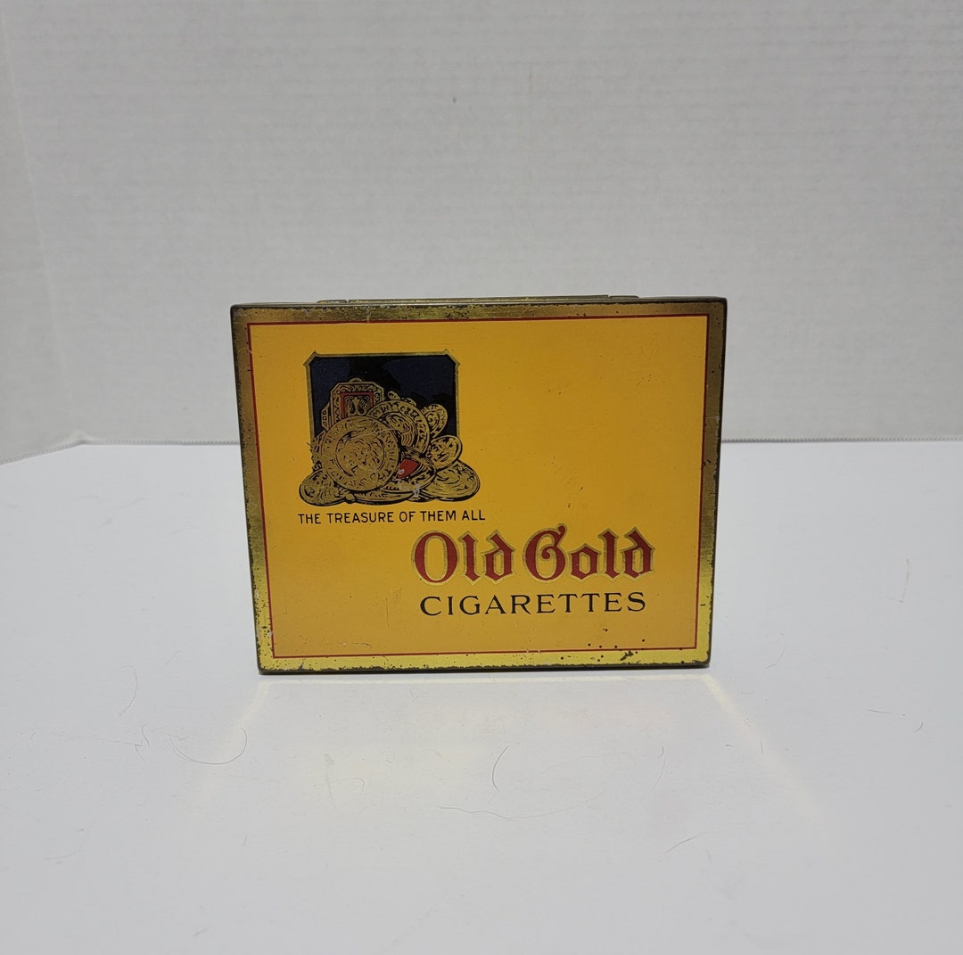 Old Gold Cigarette Tin - Etsy
