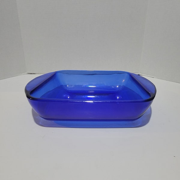 Anchor Hocking Blue Baking Dish - Etsy