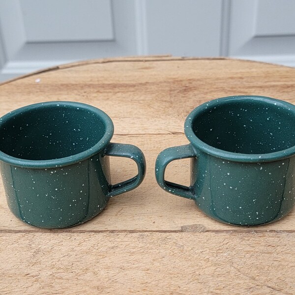 Enamelware Cups - Etsy
