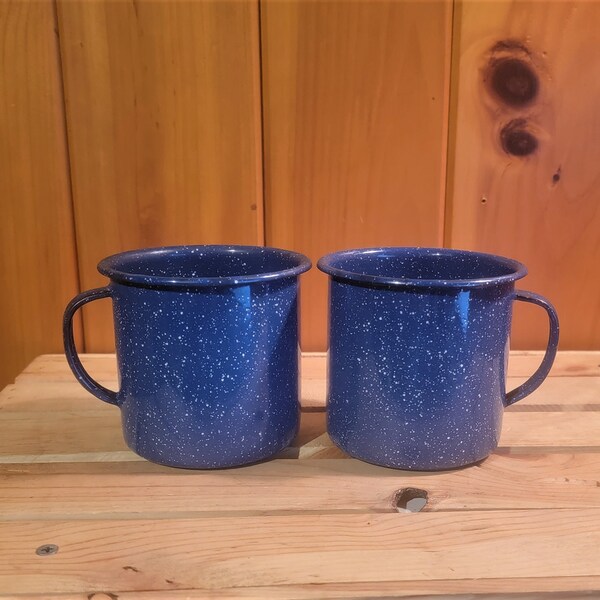 Enamelware Cups - Etsy