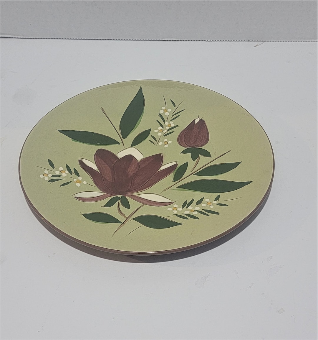 Stangl Magnolia 10 Dinner Plate - Etsy