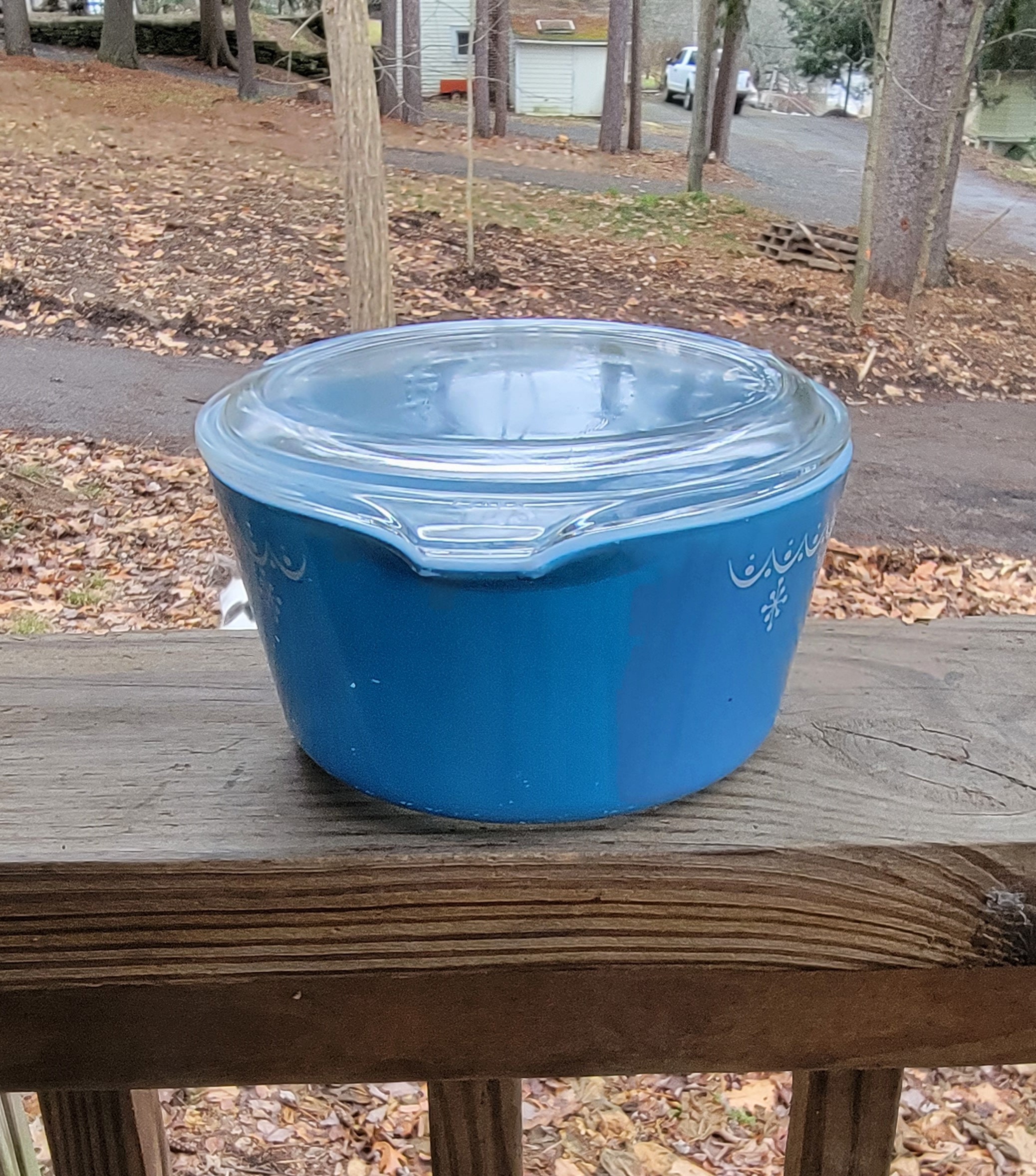 Pyrex Garland/snowflake 473 Covered Casserole - Etsy