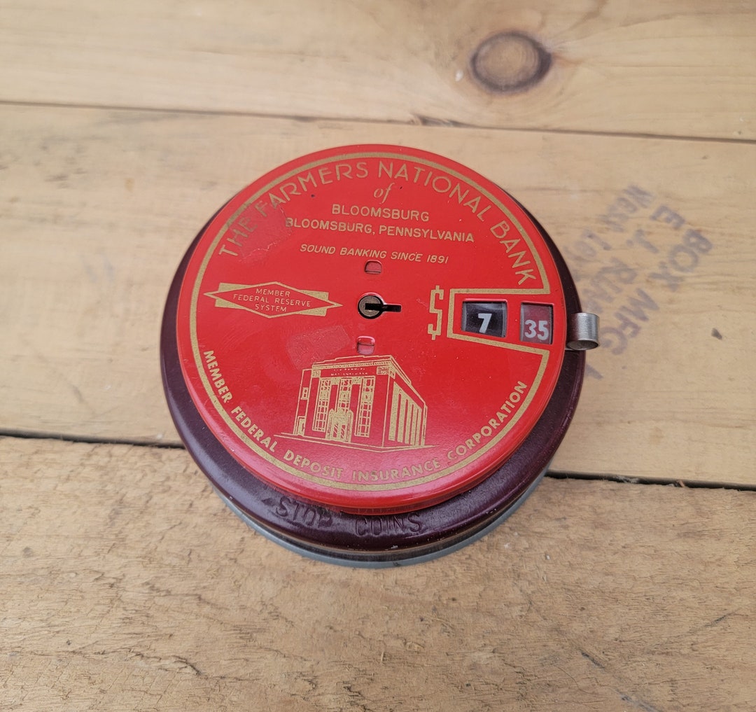 Add O Bank the Farmers National Bank of Bloomsburg It Measures 4-1/8w X ...