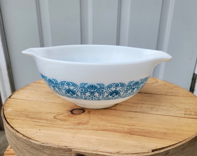 Pyrex Horizon Blue #443 Cinderella Bowl. - Etsy