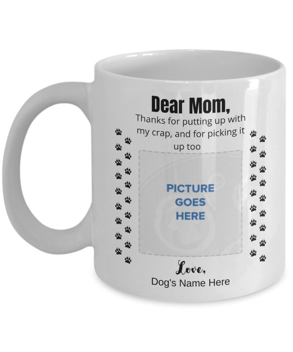 Dog Mom Mug Personalized Dog Mom Gift Personalized Dog Mom Etsy UK