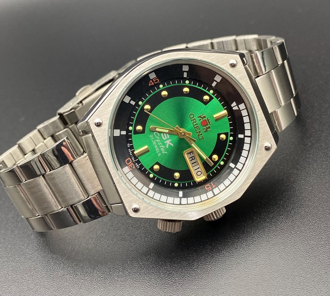 Beautiful Mens Watch Orient SK Sea King Watch Calendar Watch 21 Jewels ...