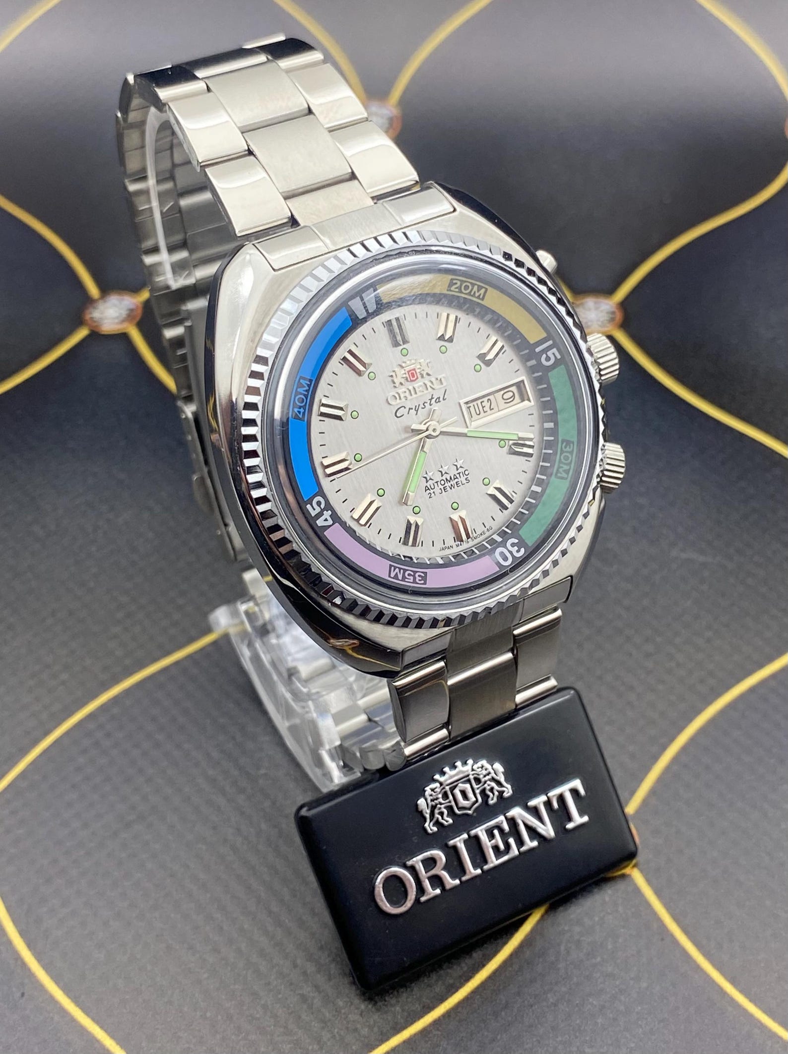Mens Watch Orient KD King Diver White Dial Watch Automatic Japan Big ...