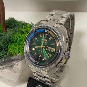 Mens Watch Orient KD King Diver Green Dial Watch Automatic Japan - Etsy