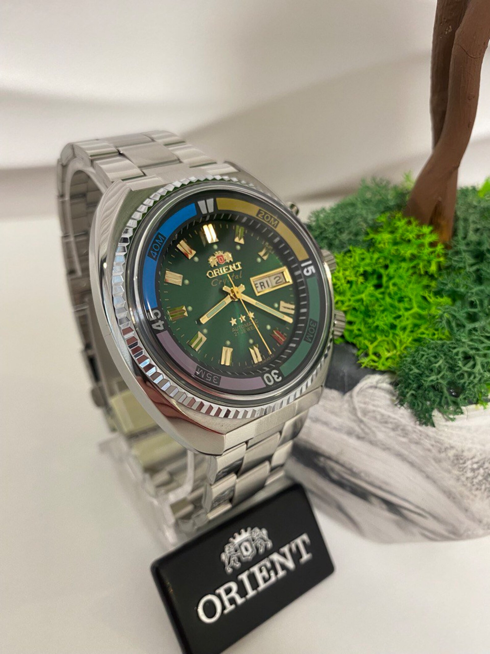 Mens Watch Orient KD King Diver Green Dial Watch Automatic Japan - Etsy