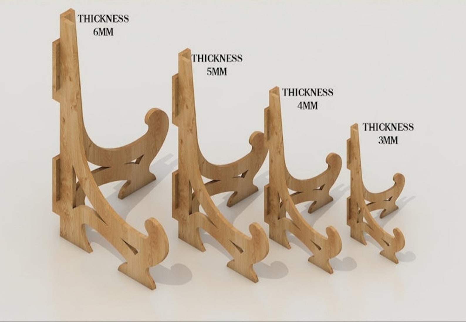 Dish Frame Plate Holder SVG File / Plate Display Stand / Book Photo ...