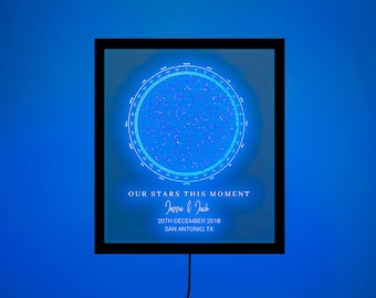 Star Map Light - Etsy